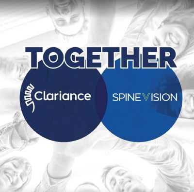 Clariance and SpineVision are pleased to announce their merger, which ...