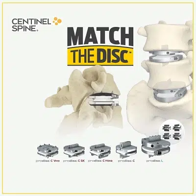 Centinel Spine® prodisc® Total Disc Replacement Grows 38% in Full-year ...